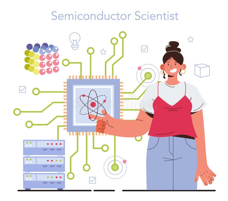 Semiconductor Designing Stock Illustrations – 62 Semiconductor ...