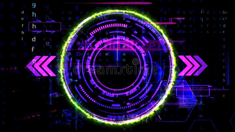 Quantum Computer Green Powerful Energy Futuristic Technology Digital ...