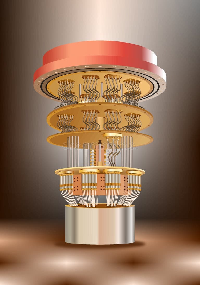 Quantum Computer Drawing Stock Illustrations – 127 Quantum Computer ...