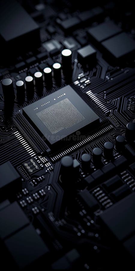 Quantum Computer, Computer Interior. Dark, Photorealistic, Wallpaper ...