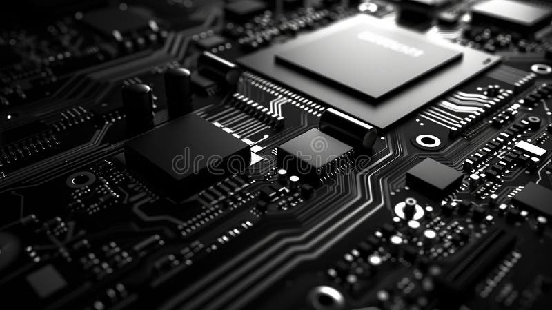 Quantum Computer, Computer Interior. Dark, Photorealistic, Wallpaper ...