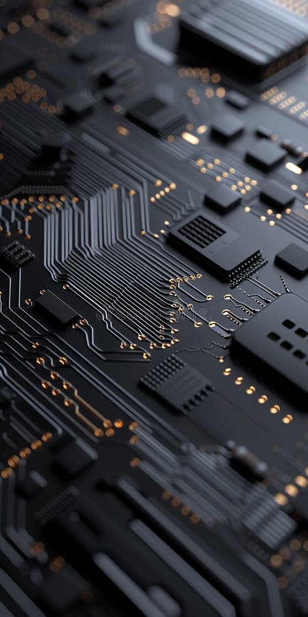 Quantum Computer, Computer Interior. Dark, Photorealistic, Wallpaper ...