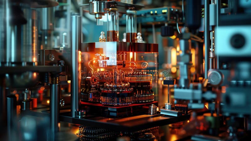Quantum Computer in the Laboratory: Image of a Quantum Computer ...