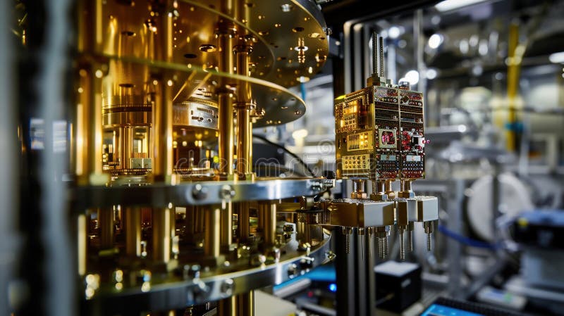 Quantum Computer in the Laboratory: Image of a Quantum Computer ...