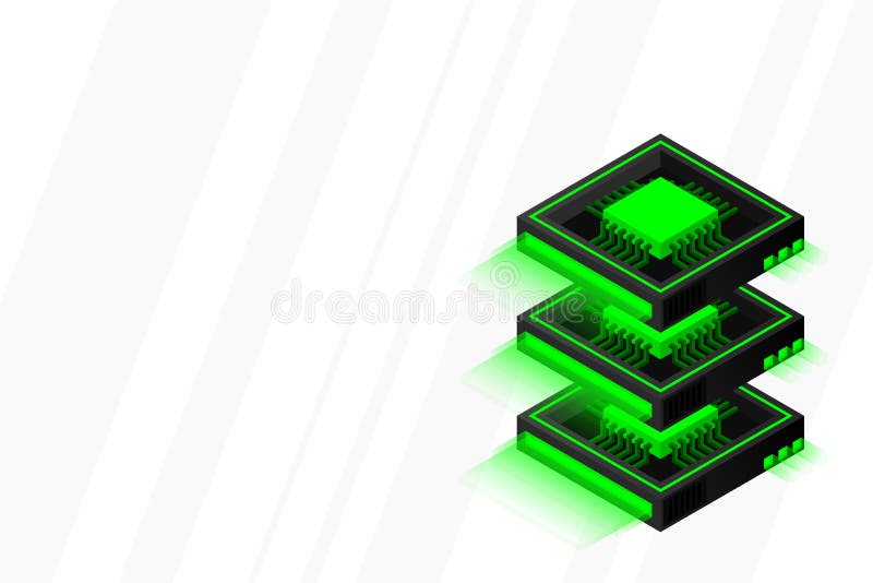 Quantum Computer, Large Data Processing, Server Room, Artificial ... Quantum Computer, Large Data Processing, Server Room, Artificial ...