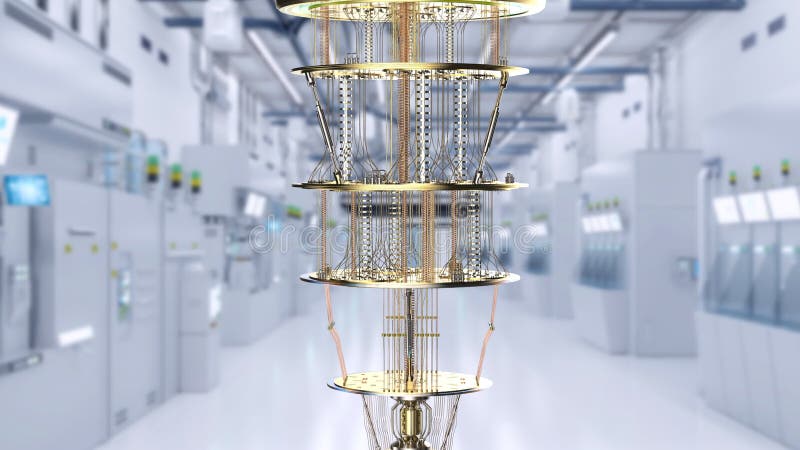 Quantum Computer Technology Concept Stock Video - Video of connect ...