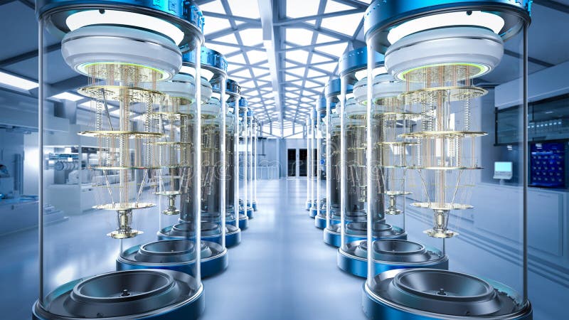 Quantum Computer Machines Shield Capsules Laboratory Stock Photos - Free & Royalty-Free Stock ...