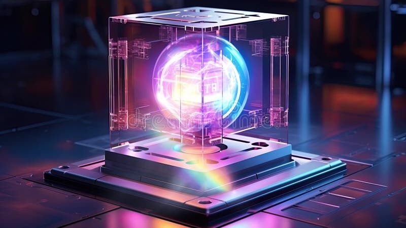 Quantum Computer Technology Concept Stock Video - Video of connect ...