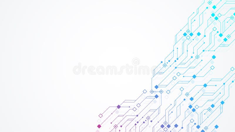 Quantum Computer Technologies Concept. Futuristic Blue Circuit Board ... Quantum Computer Technologies Concept. Futuristic Blue Circuit Board ...