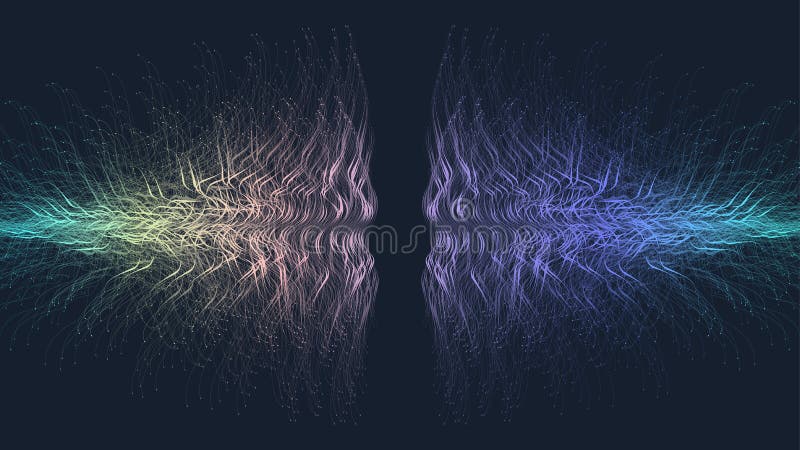 Quantum Computer Technology Banner Design Template Concept. Deep ...