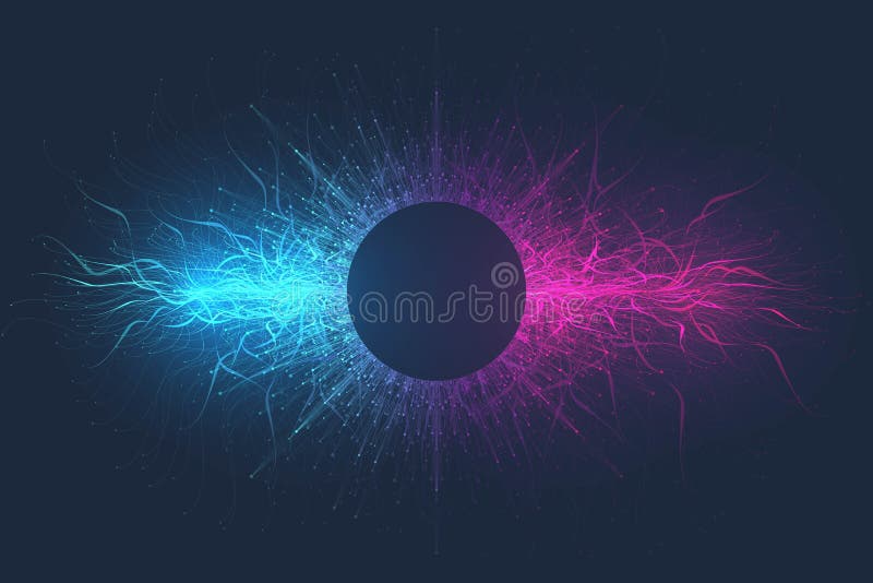 Quantum Computer Technology Banner Design Template Concept ...
