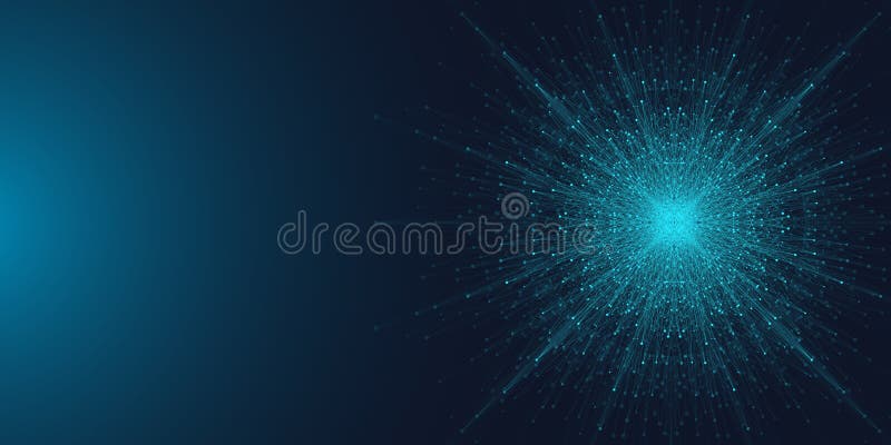 Quantum Computer Technology Banner Design Template Concept ...