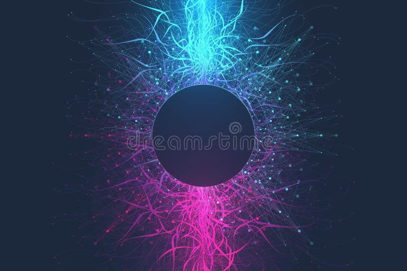 Quantum Computer Technology Concept. Deep Learning Artificial ...