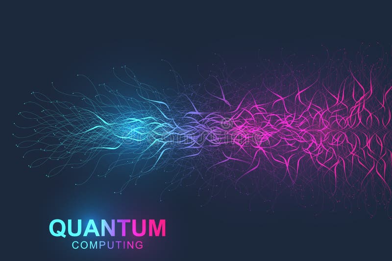 Quantum Computer Technology Concept. Deep Learning Artificial ... Quantum Computer Technology Concept. Deep Learning Artificial ...