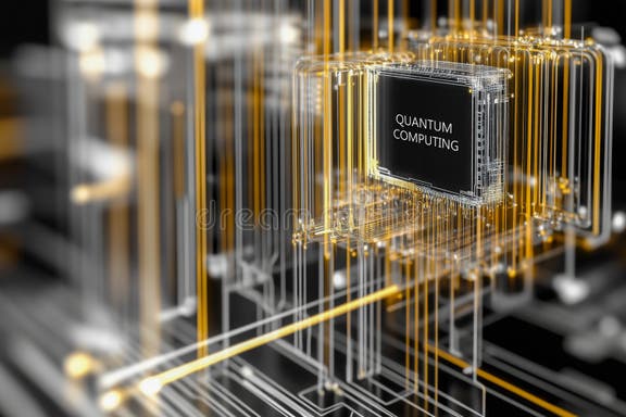 Quantum Computing Advanced Technology Computer Science Research Stock ...