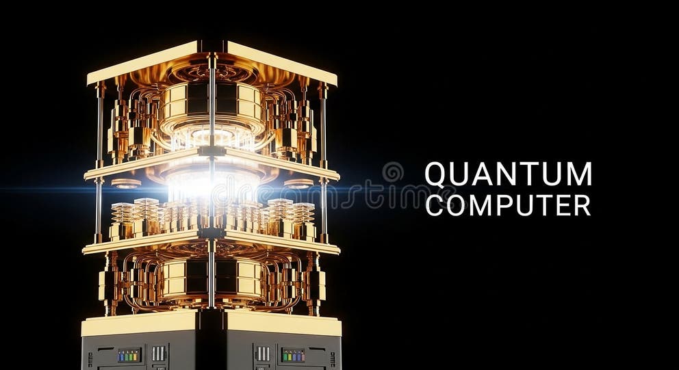 Quantum Computing Architecture Future Tech Concept Next Generation ...