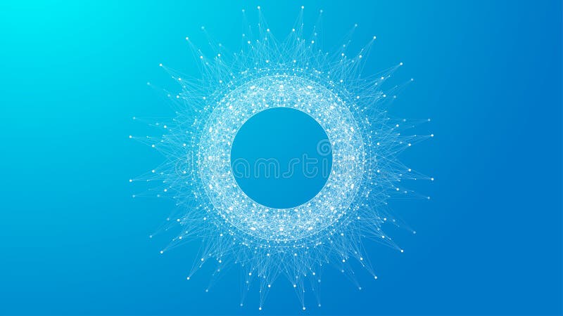 Quantum Computing Concept. Deep Learning Artificial Intelligence Stock ...