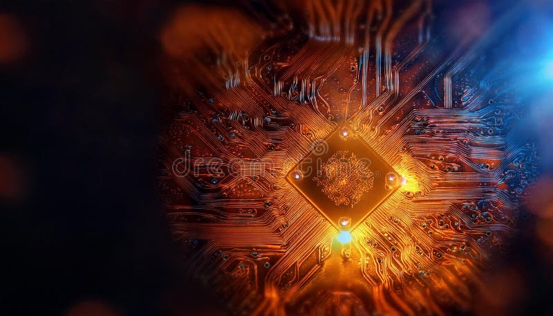 Consumer Future and Technology Concepts: Quantum Computing Concept ...