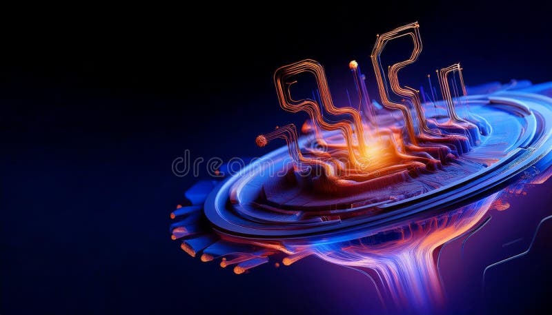 Consumer Future and Technology Concepts: Quantum Computing Concept ...
