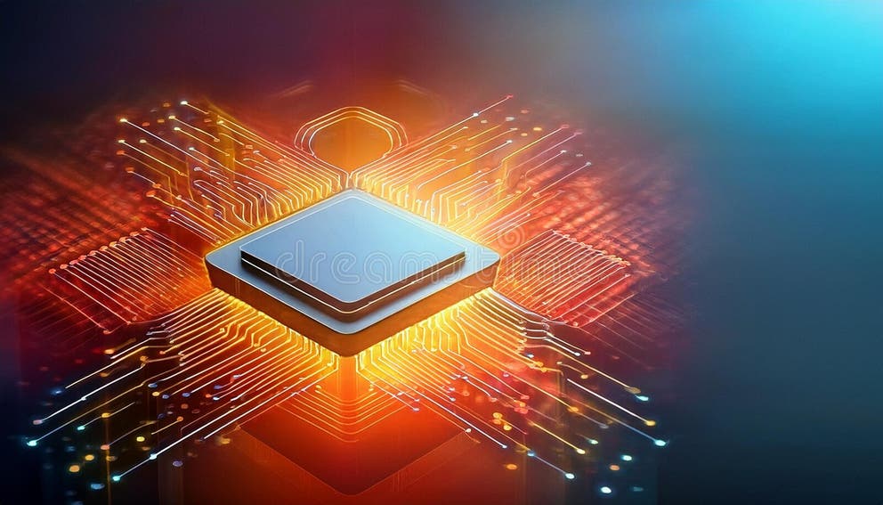 Consumer Future and Technology Concepts: Quantum Computing Concept ...