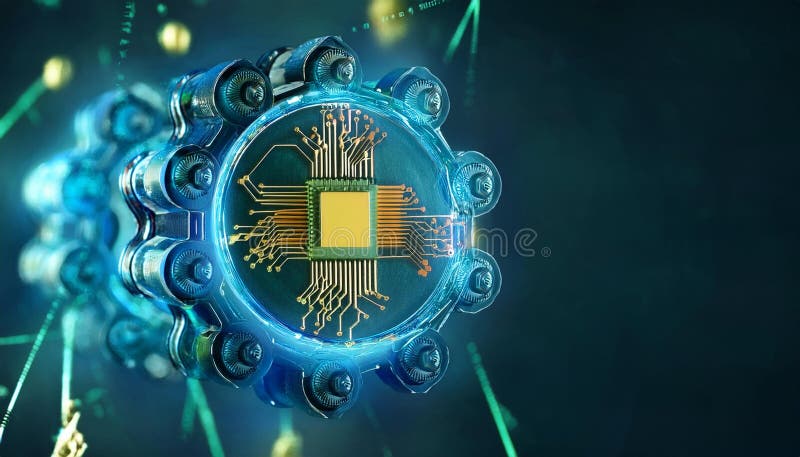 Consumer Future and Technology Concepts: Quantum Computing Concept ...