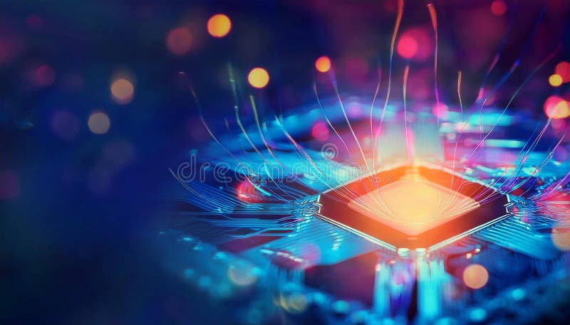 Consumer Future and Technology Concepts: Quantum Computing Concept ...