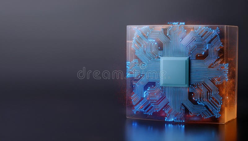 Consumer Future and Technology Concepts: Quantum Computing Concept ...