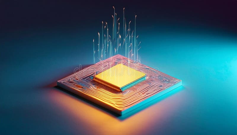 Consumer Future and Technology Concepts: Quantum Computing Concept ...