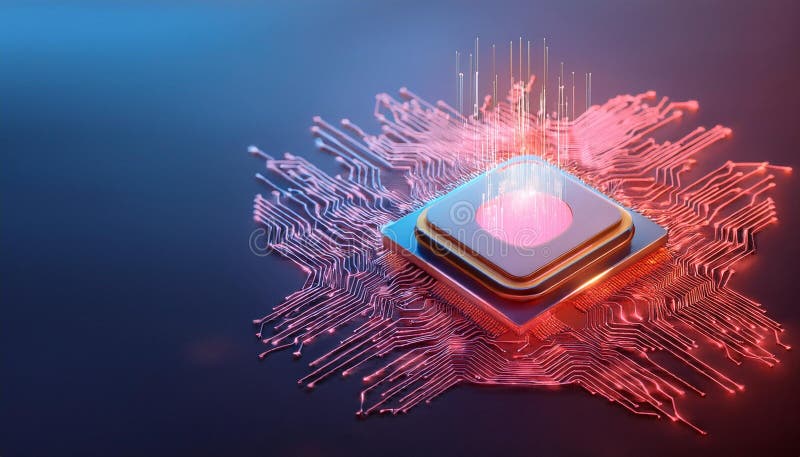 Consumer Future and Technology Concepts: Quantum Computing Concept ...