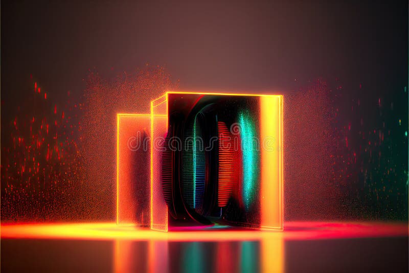 Quantum Computing, Conceptual Illustration. Beautiful Blur Soft ...