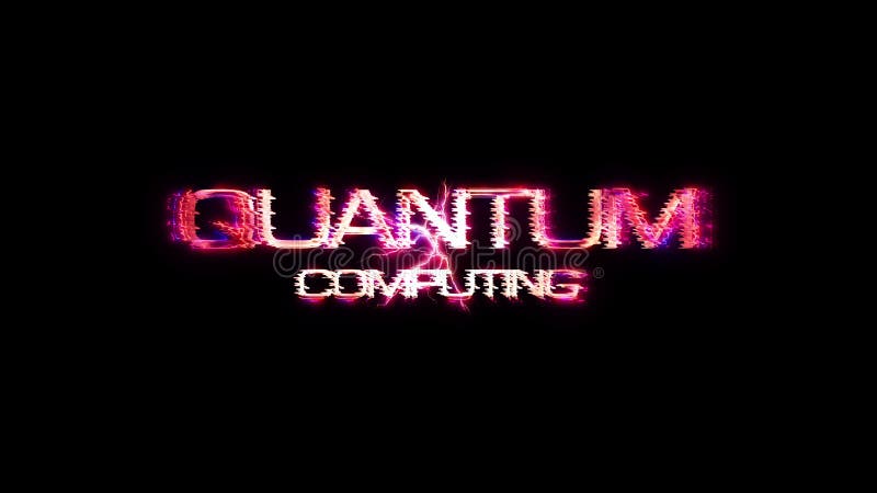 Quantum Computing for Finance 3D Animated Concept. Stock Footage ...