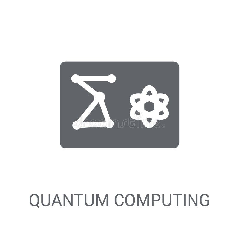 Quantum Computing Icon. Trendy Quantum Computing Logo Concept on Stock ...