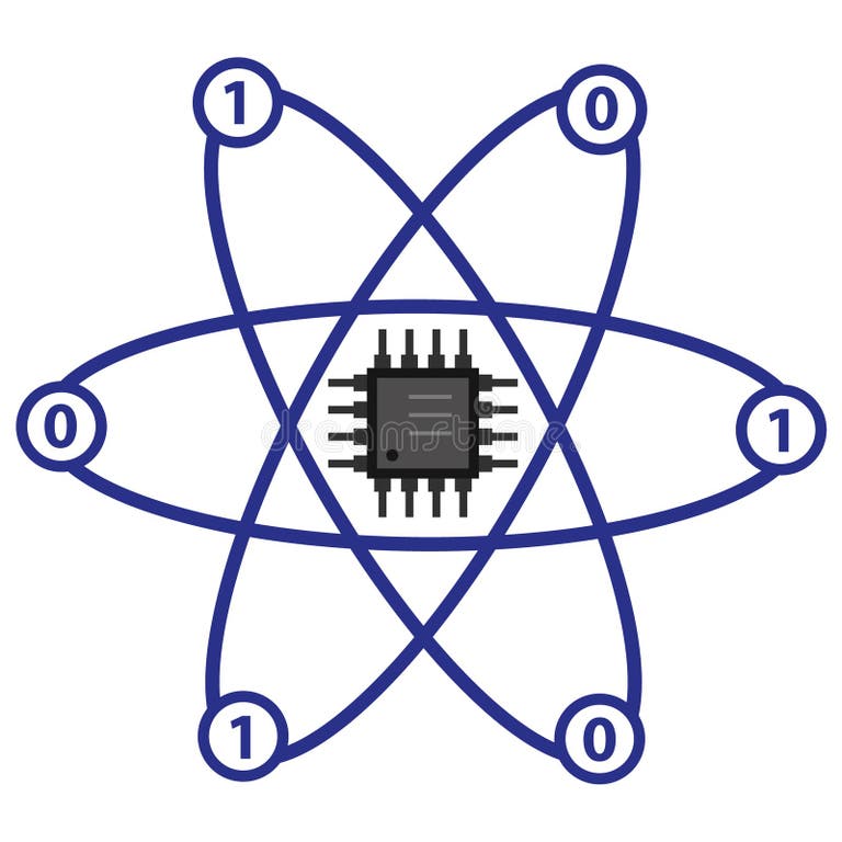 White Icon Quantum Computing Stock Illustrations – 68 White Icon ...