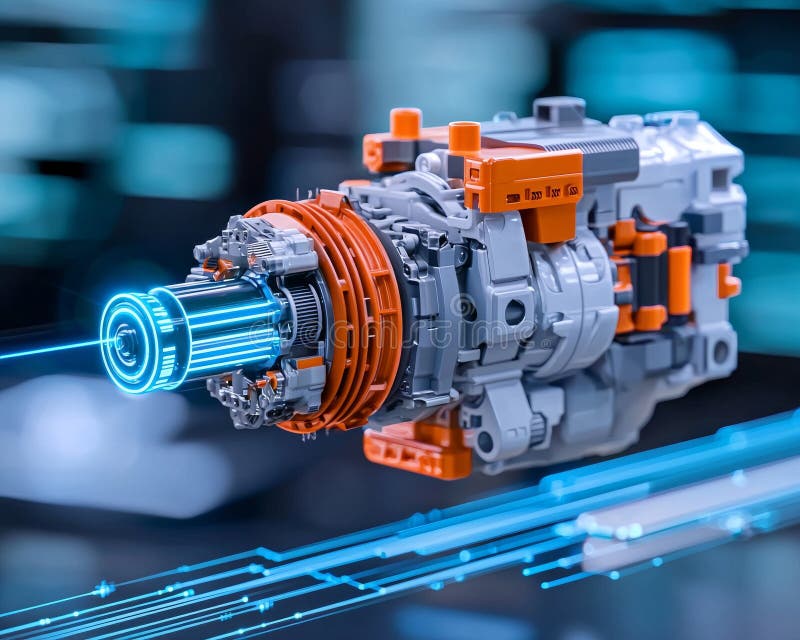 Quantum Computing Lab with Ion Traps, Laser Beams with Vibrant Colors ...