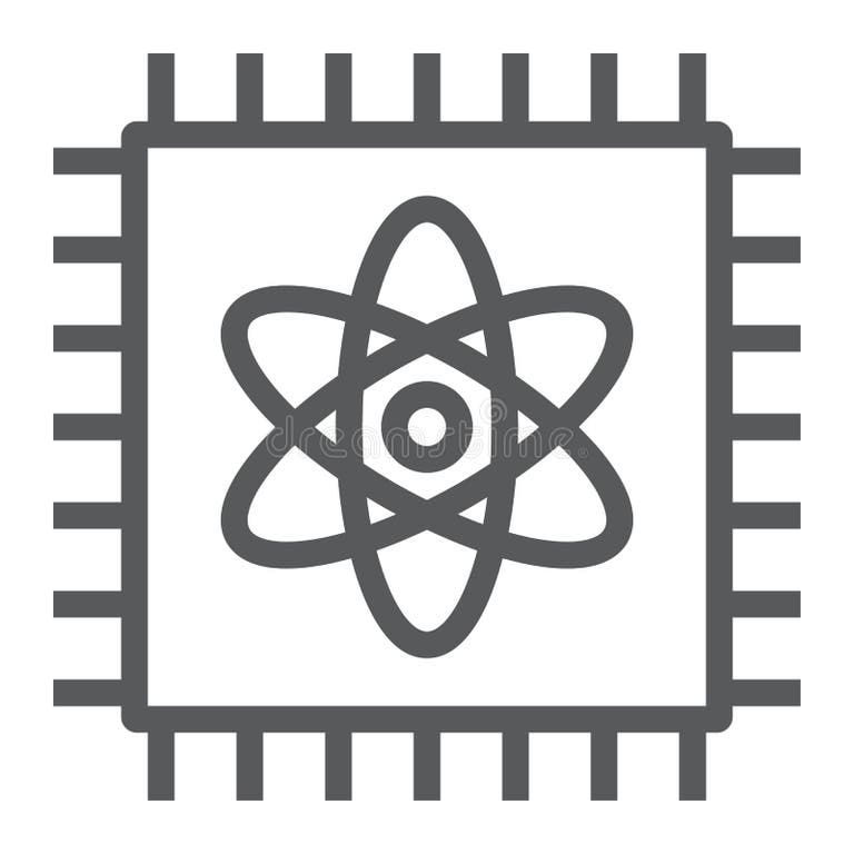 White Icon Quantum Computing Stock Illustrations – 228 White Icon ...