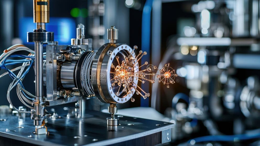 Quantum Computing Machine in Action at Advanced Research Lab Technology ...