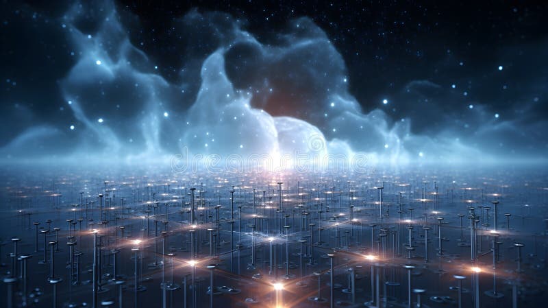 Quantum Computing Nodes Emerging from a Nebulous Cloud Stock ...