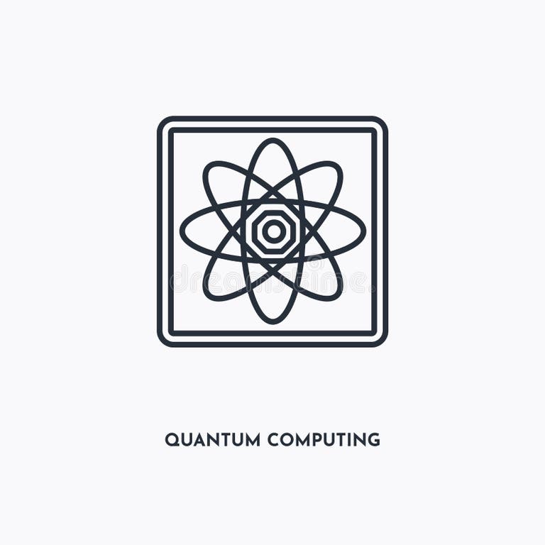 White Icon Quantum Computing Stock Illustrations – 228 White Icon ...