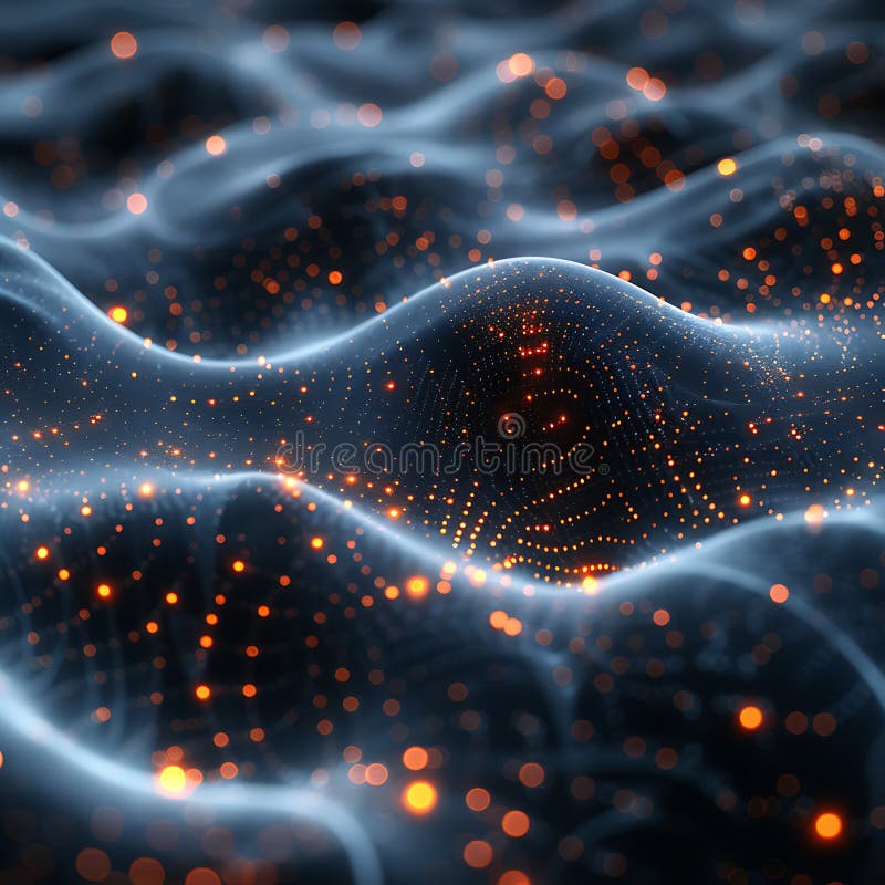 Quantum Computing Principles: Futuristic Design Illustration Stock ... Quantum Computing Principles: Futuristic Design Illustration Stock ...