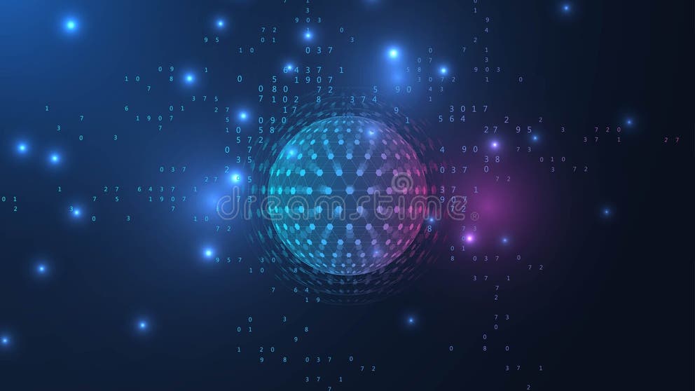 Quantum Computing. Quantum Processing. Artificial Intelligence Quantum Computer Technology ...