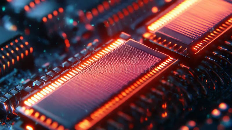 Quantum Computing, Scientific Research in Data Center Stock Video ...