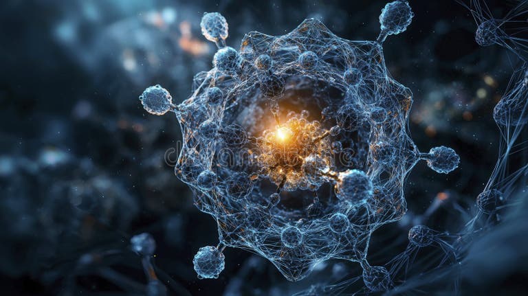 Quantum Computing Revolution Abstract Algorithm Visualization Digital ...