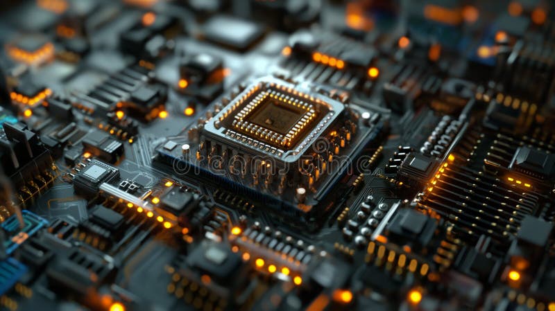 Quantum Computing, Solving Complex Problems Stock Image - Image of ...