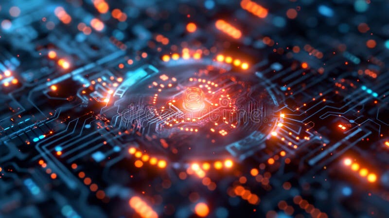 Quantum Computing, Solving Complex Problems Stock Image - Image of ...