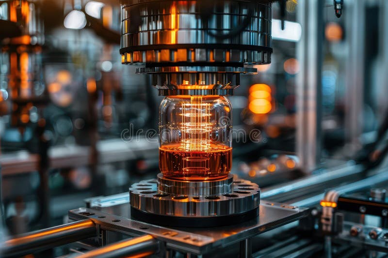 Quantum Computing System in a High-tech Lab, Future Technology ...