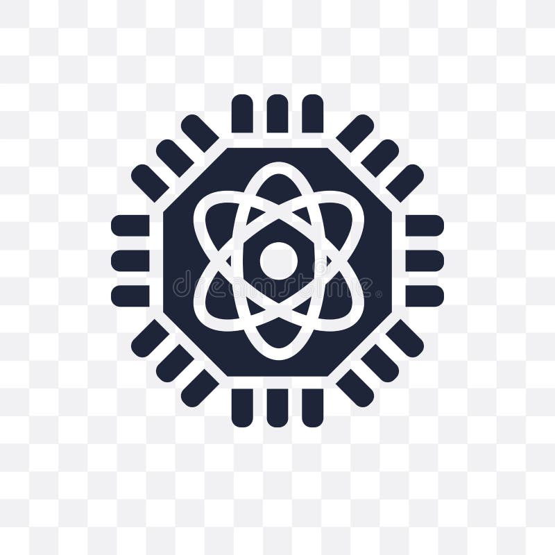Quantum Computing Transparent Icon. Quantum Computing Symbol Design ...