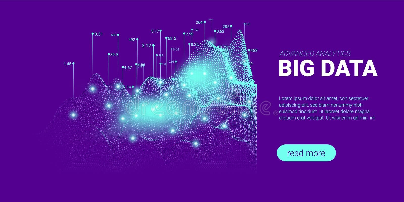 Quantum Bit Visual Concept. Visualization of Qubit on Colorful. Quantum ...