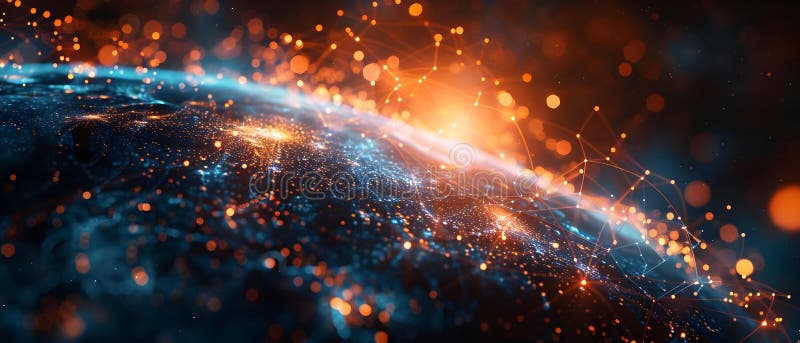 Quantum Connect: Global Network Vision. Concept Quantum Computing ...