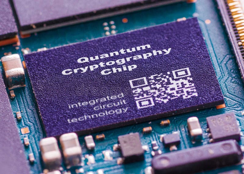 Quantum Cryptography Chip Stock Illustrations – 169 Quantum ...