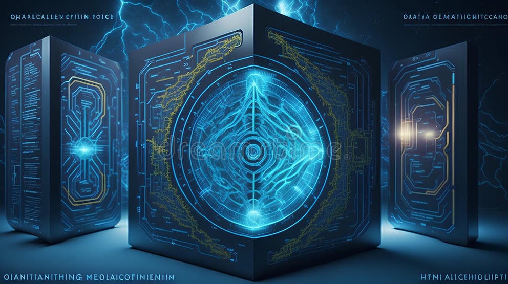 Quantum Cryptography through a Realistic and Captivating Image Stock ...